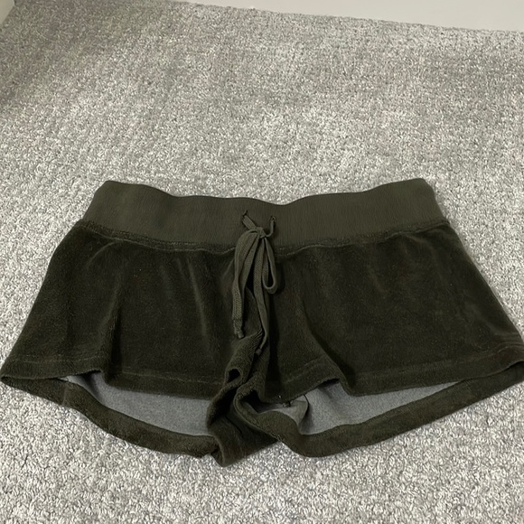 Hard Tail | Shorts | Hard Tail Green Terry Shorts | Poshmark